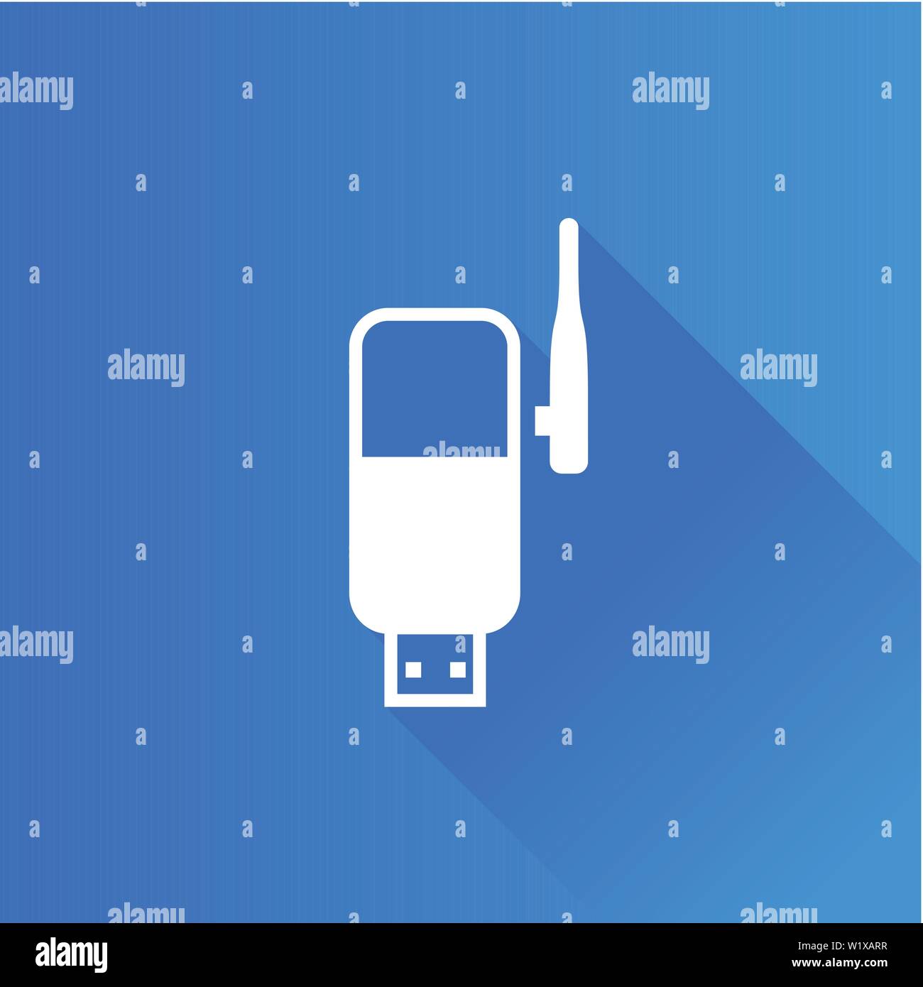 Wireless receiver icon in Metro user interface color style. Internet ...