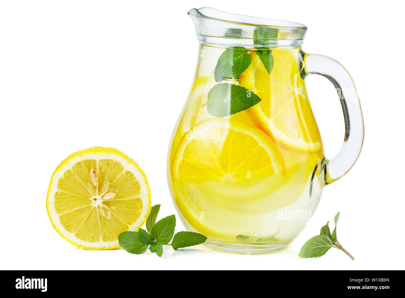 Pitcher Of Water With Lemon