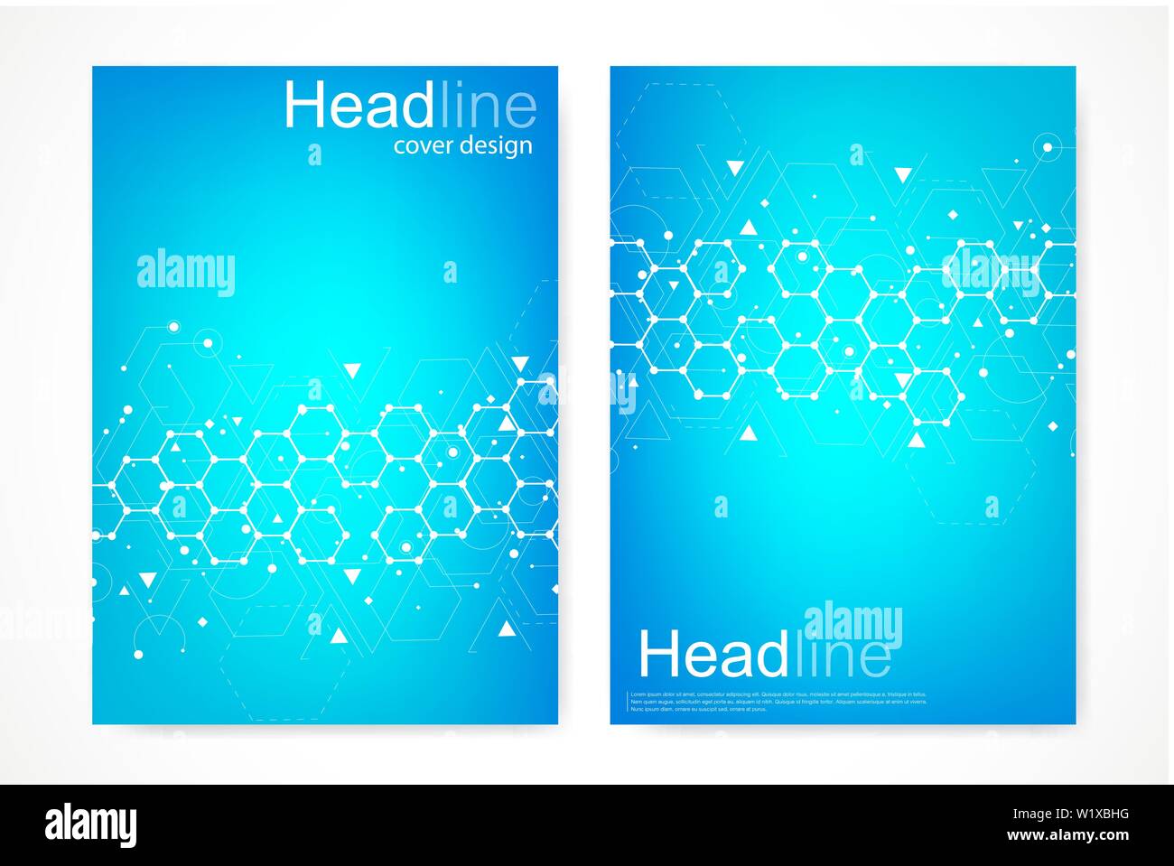 Vector templates for brochure magazine leaflet flyer cover booklet ...