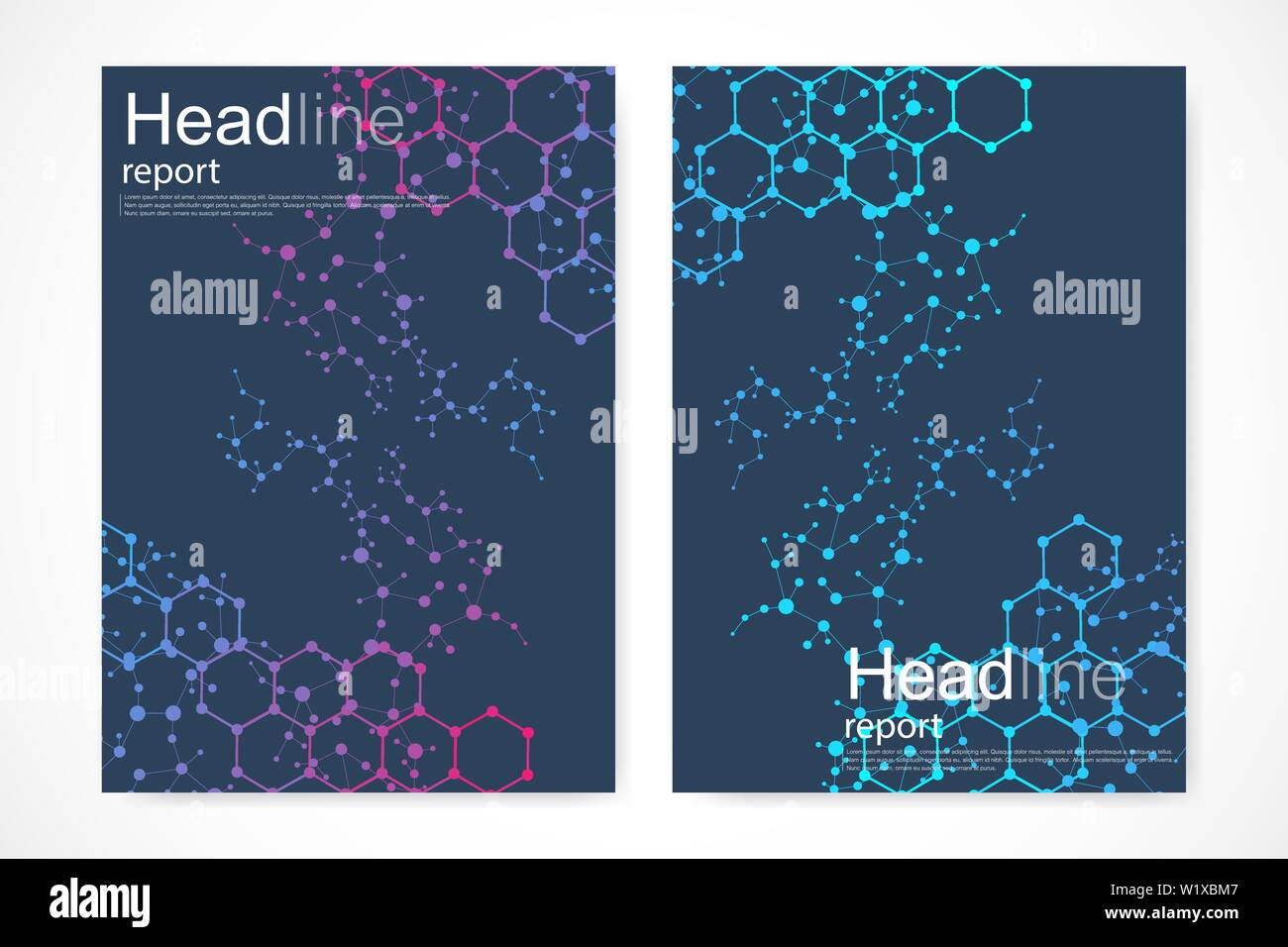 Vector templates for brochure magazine leaflet flyer cover booklet ...