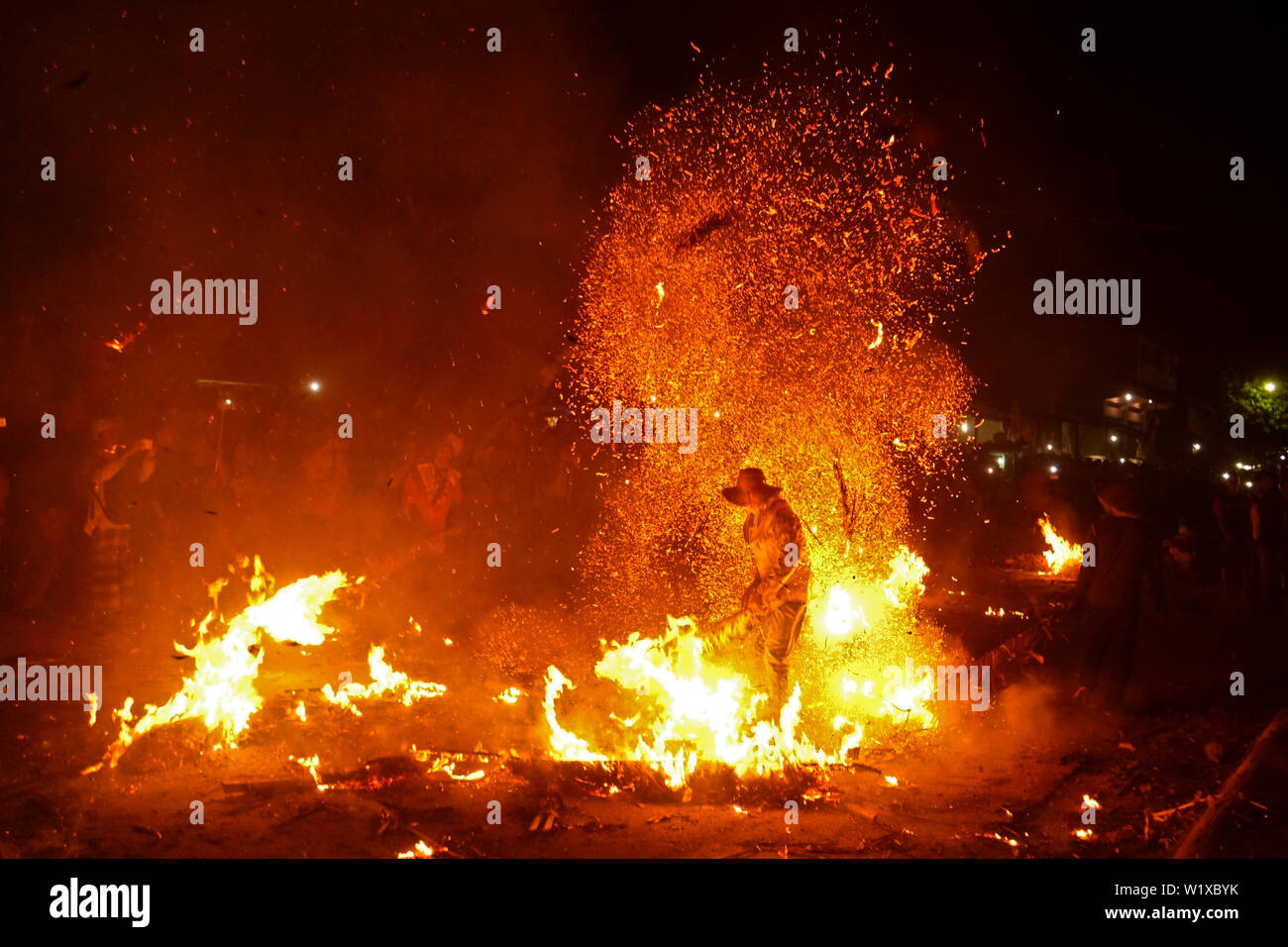 Torch War, also known as torches, is one of the traditional ceremonies ...