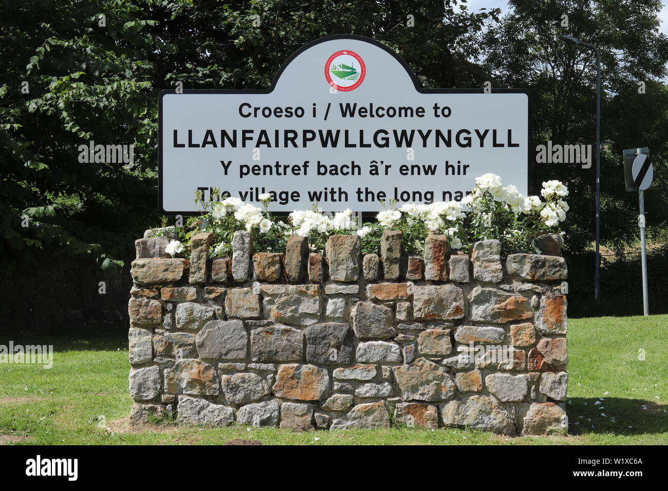 Longest village name hi-res stock photography and images - Alamy