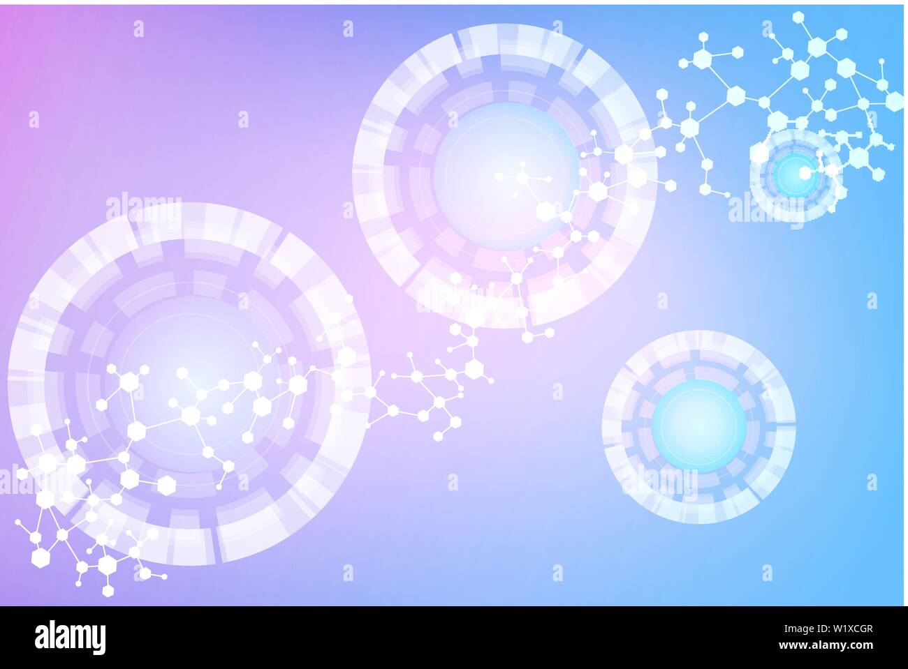 Global network touchscreen Stock Vector Images - Alamy