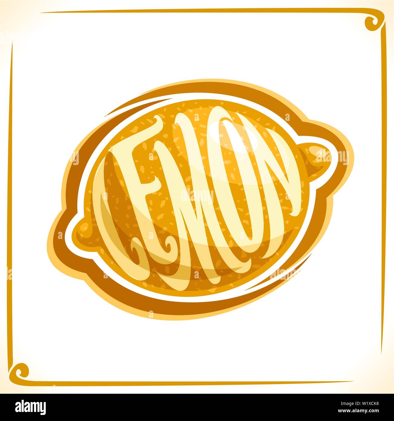 Vector logo for Lemon Stock Vector Image & Art - Alamy