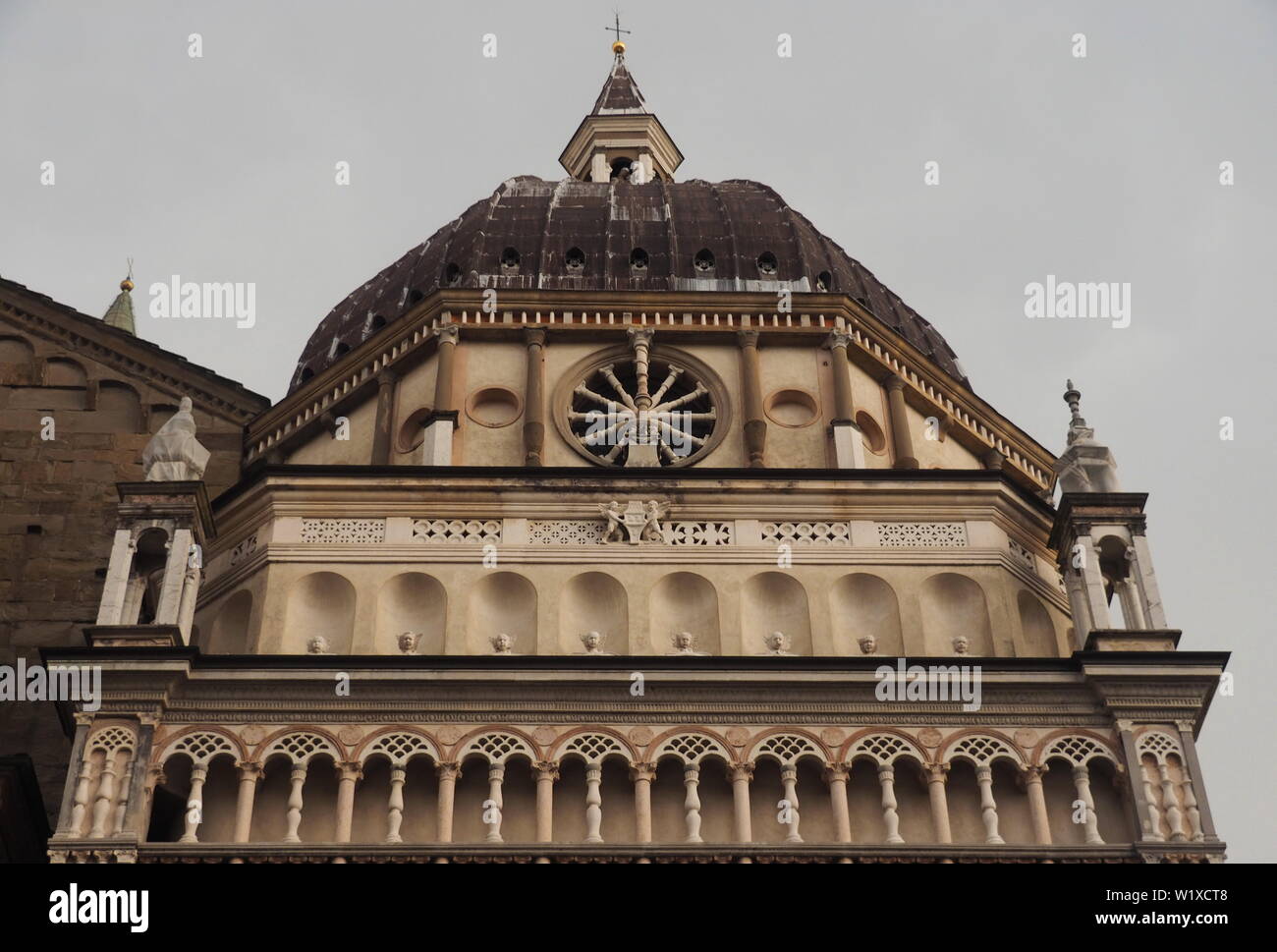 Basilic of Santa Maria Maggiore in Bergamo, Lombardy, Italy Stock Photo ...