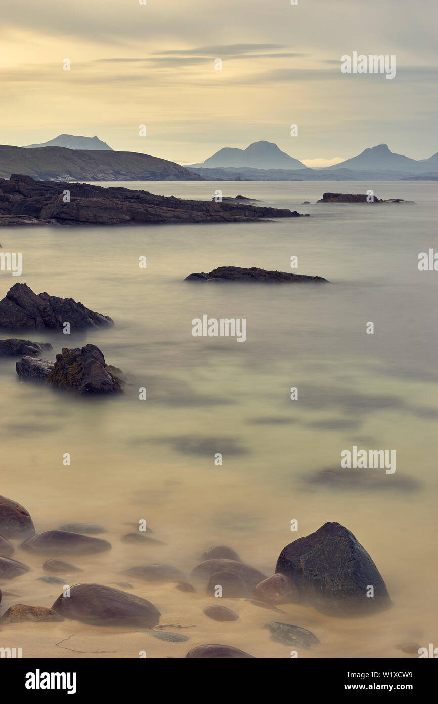 Sutherland scottish mountains hi-res stock photography and images - Alamy