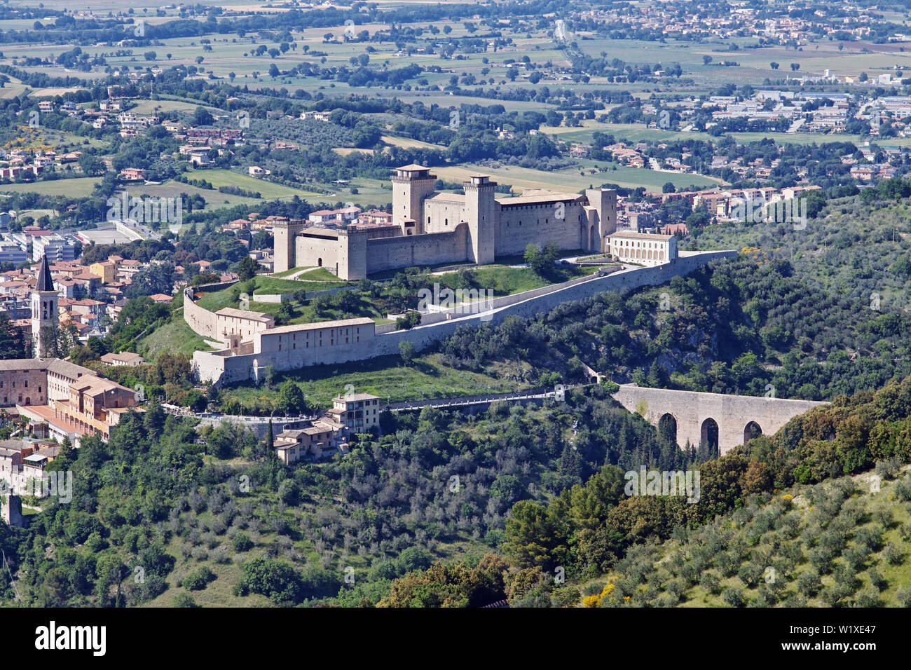 Fortress of spoleto hi-res stock photography and images - Alamy