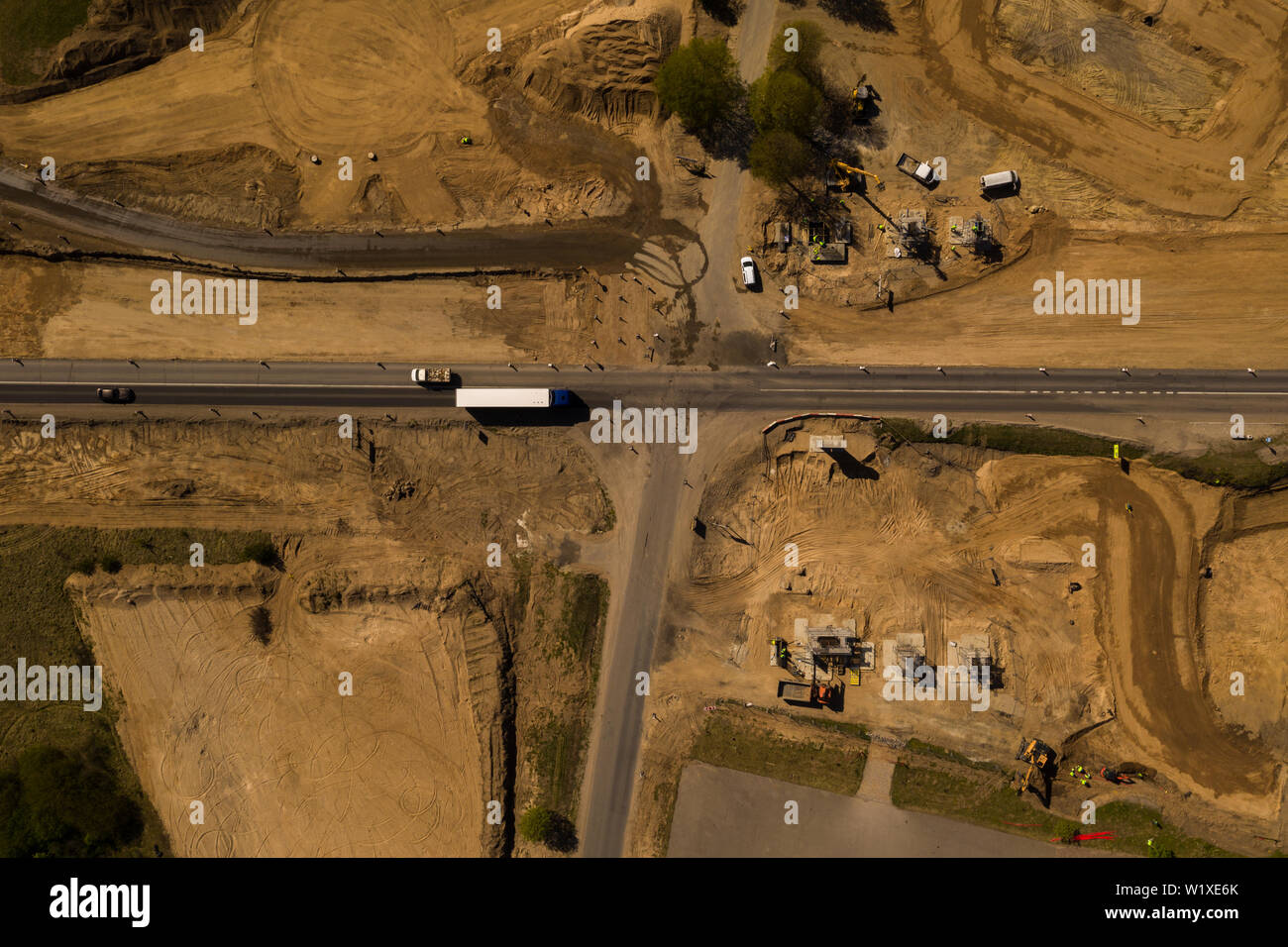 Panoramic view civil construction hi-res stock photography and images ...