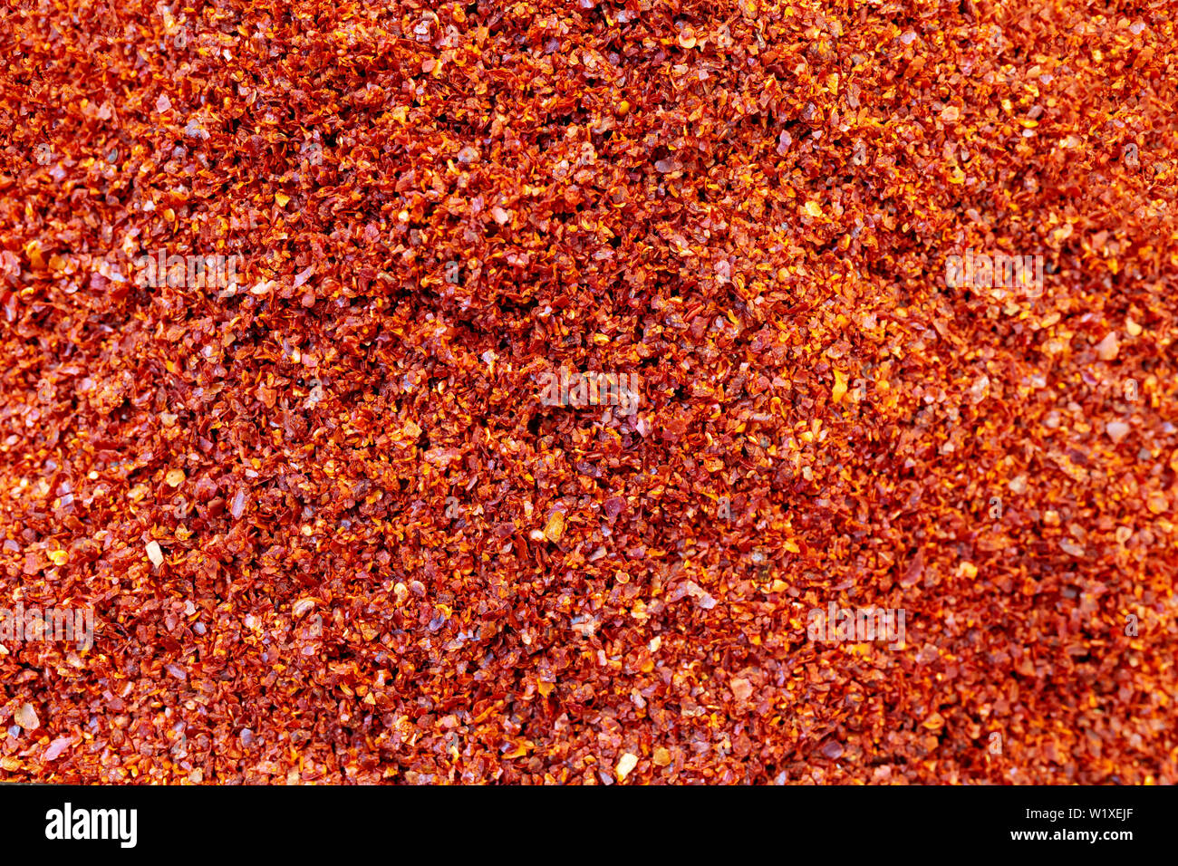 Crushed red pepper flakes closeup hi-res stock photography and images ...