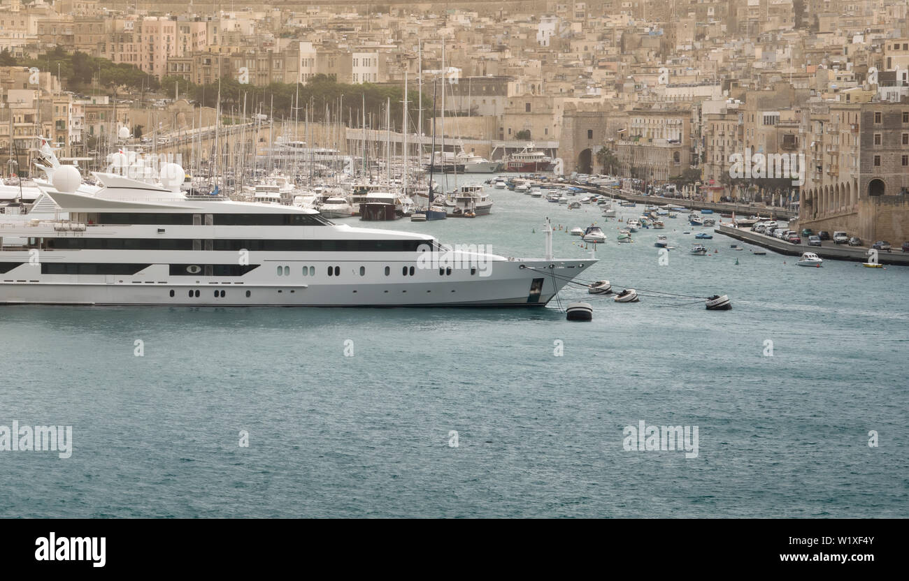 Msida marina malta hi-res stock photography and images - Alamy