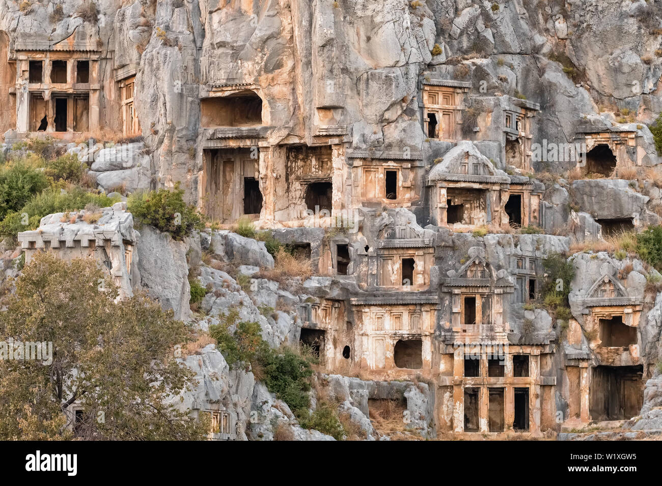 Ruins of the ancient city of Myra Stock Photo - Alamy