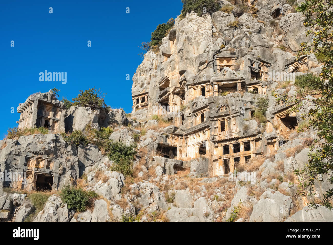 Ruins of the ancient city of Myra Stock Photo - Alamy