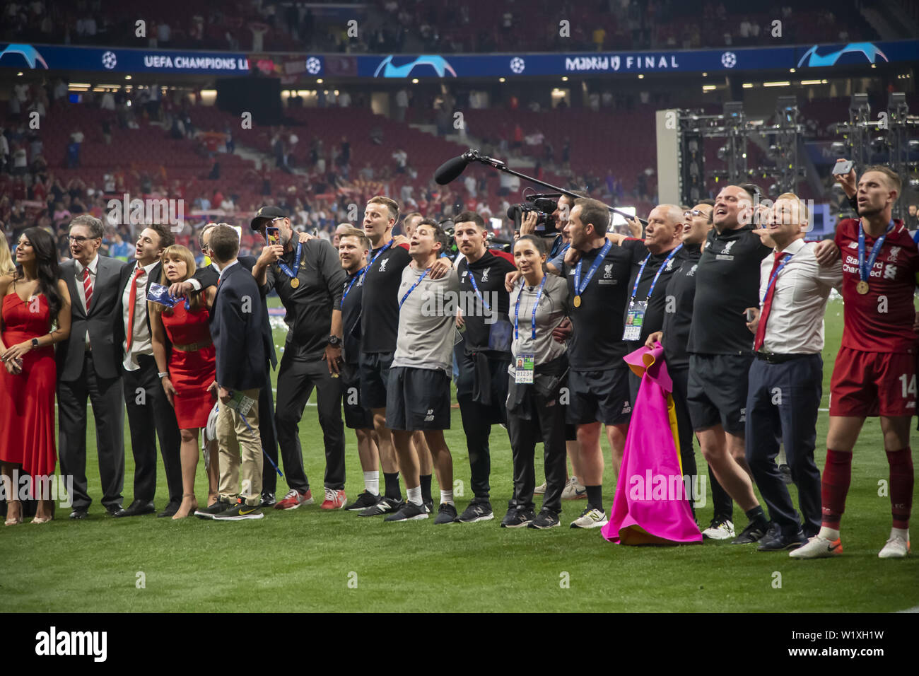 Liverpool FC V Tottenham Hotspur during the 2019 Champions League Final ...