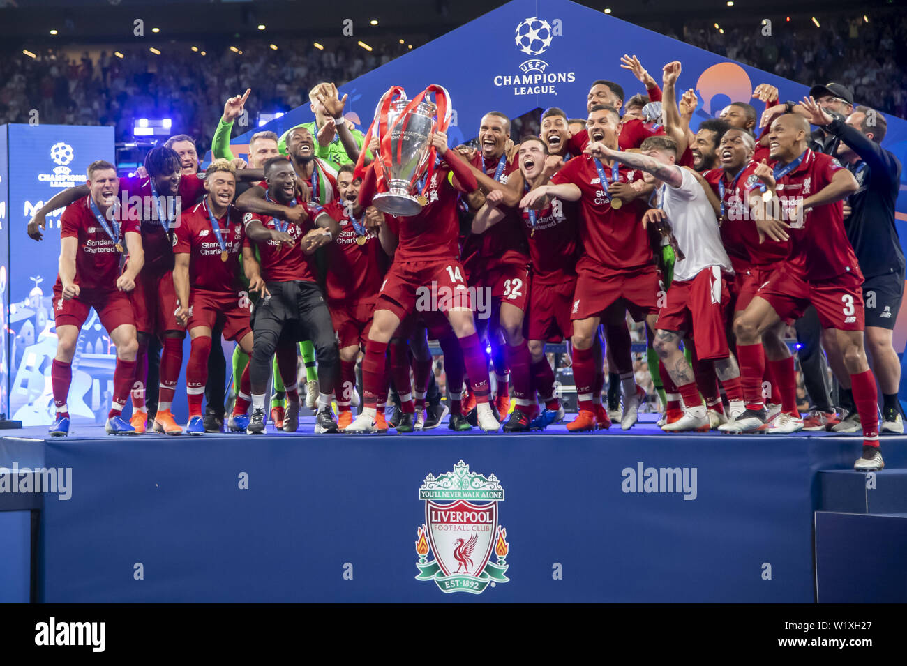 Liverpool FC V Tottenham Hotspur During The 2019 Champions League Final