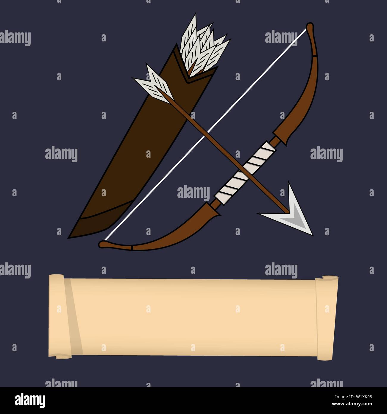 Ranger, Scout, Ninja Class. Attributes of ranger, scout, ninja isolated ...