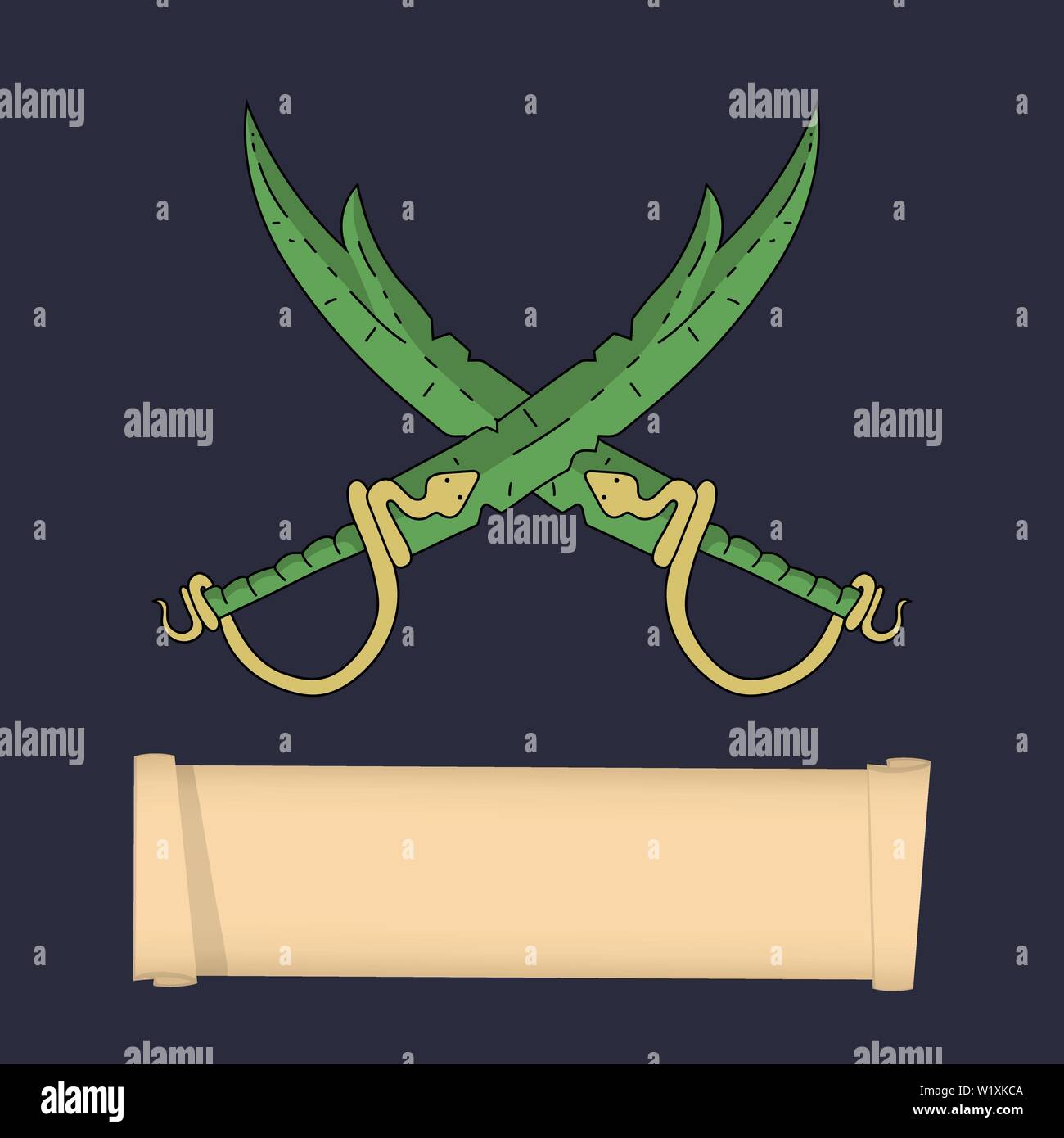 Rogue, Thief, Knave Classes. Attributes of rogue isolated on white ...