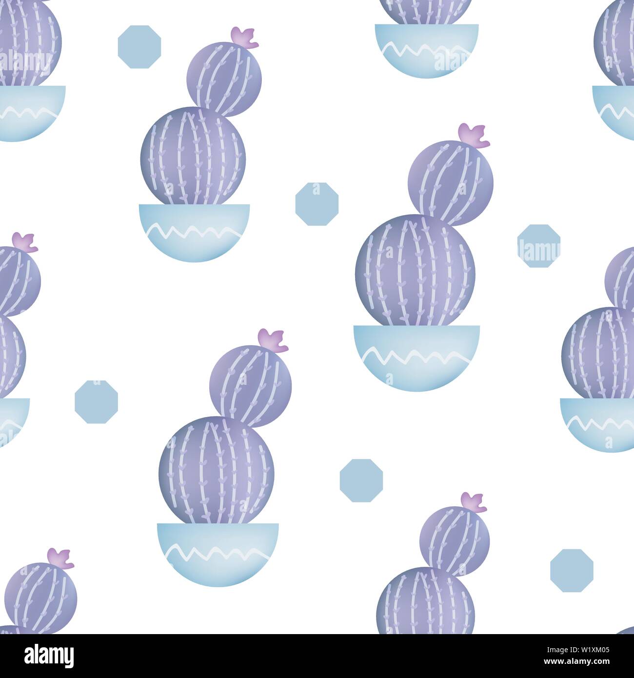Seamless repeating pattern succulent plant hi-res stock photography and ...