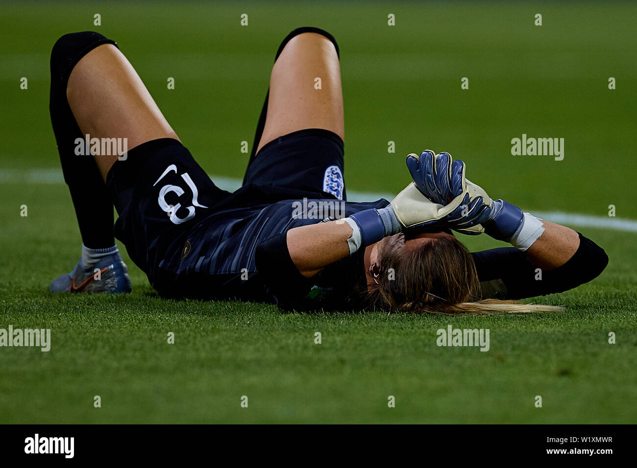 LYON, FRANCE - JULY 02: Carly Telford of England during the 2019 FIFA ...