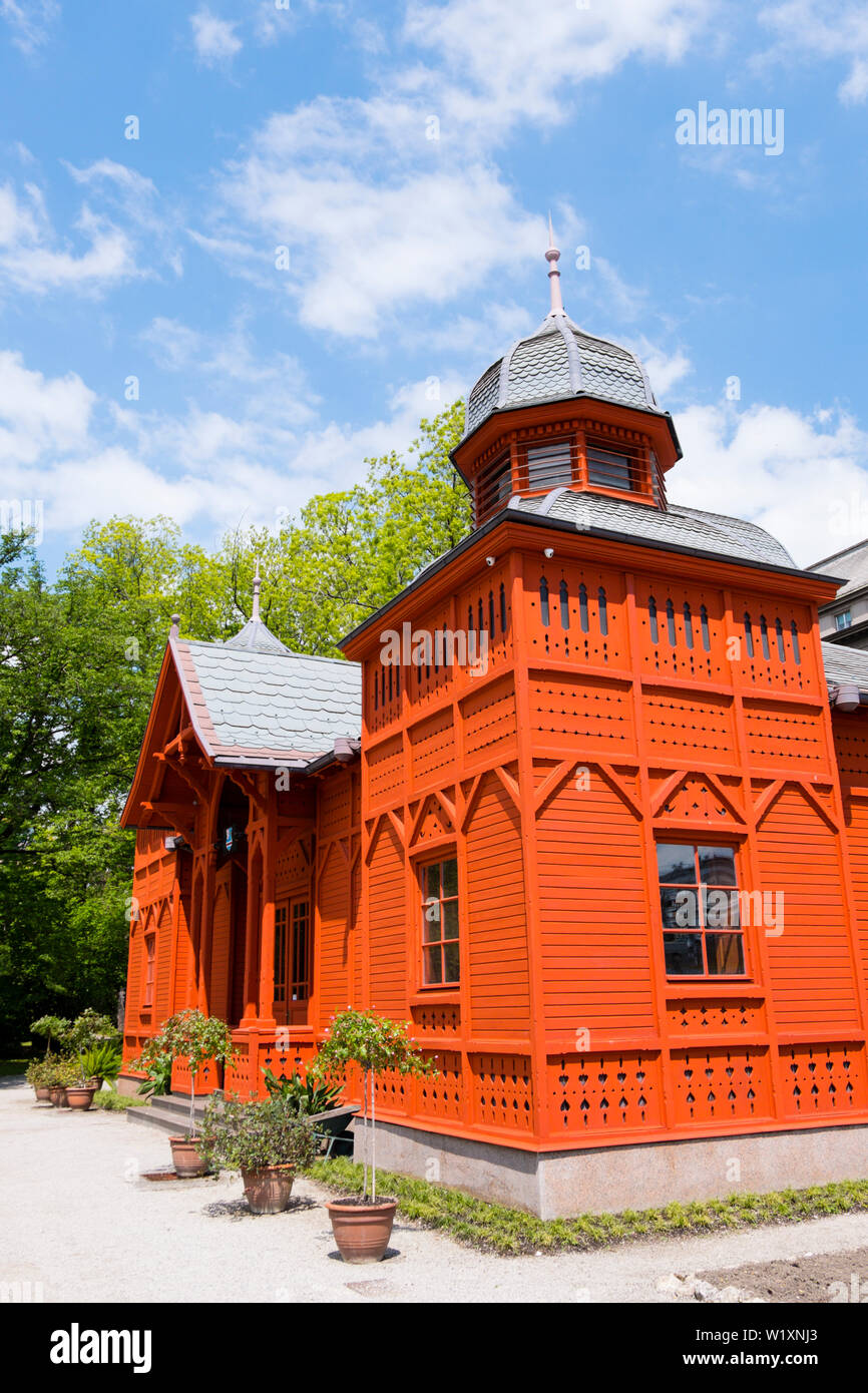 Exhibition pavilion, Botanicki vrt, Botanical Garden, Zagreb, Croatia ...