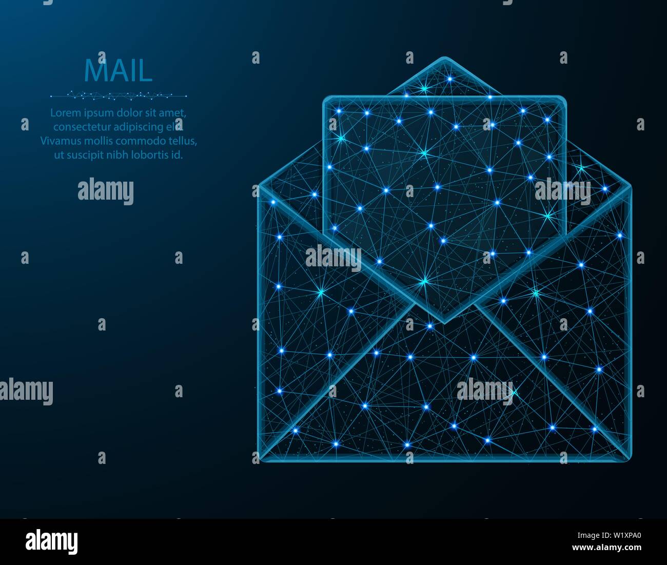 Letter low poly hi-res stock photography and images - Alamy