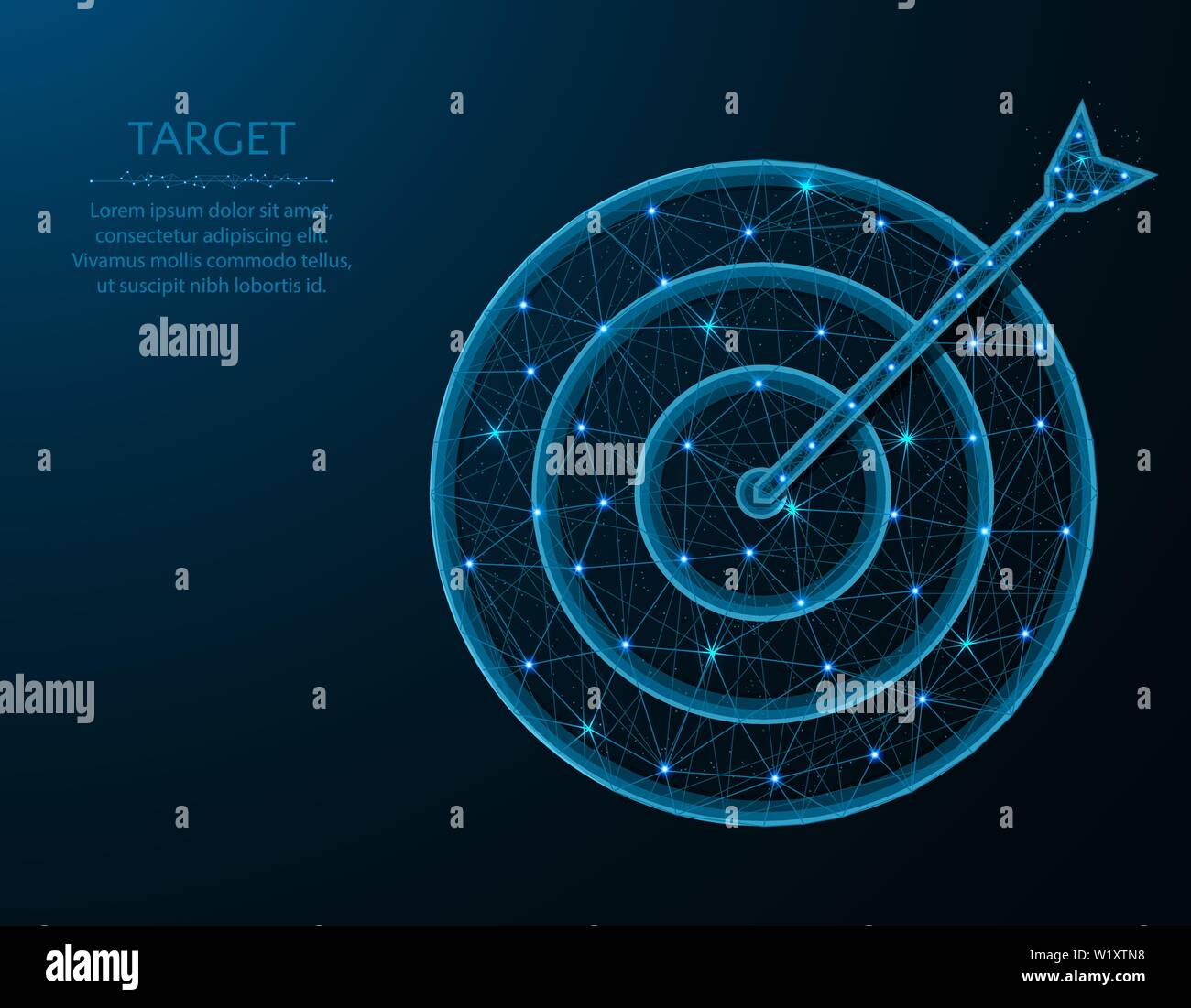 Bullseye background Stock Vector Images - Alamy