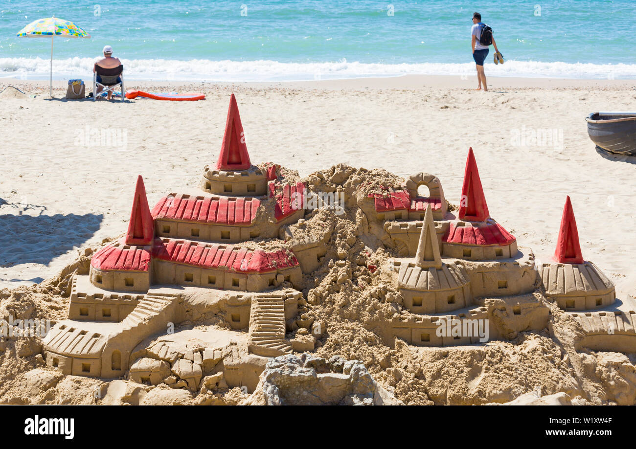 Sandcastle Sand Castle Sculpture High Resolution Stock Photography and ...