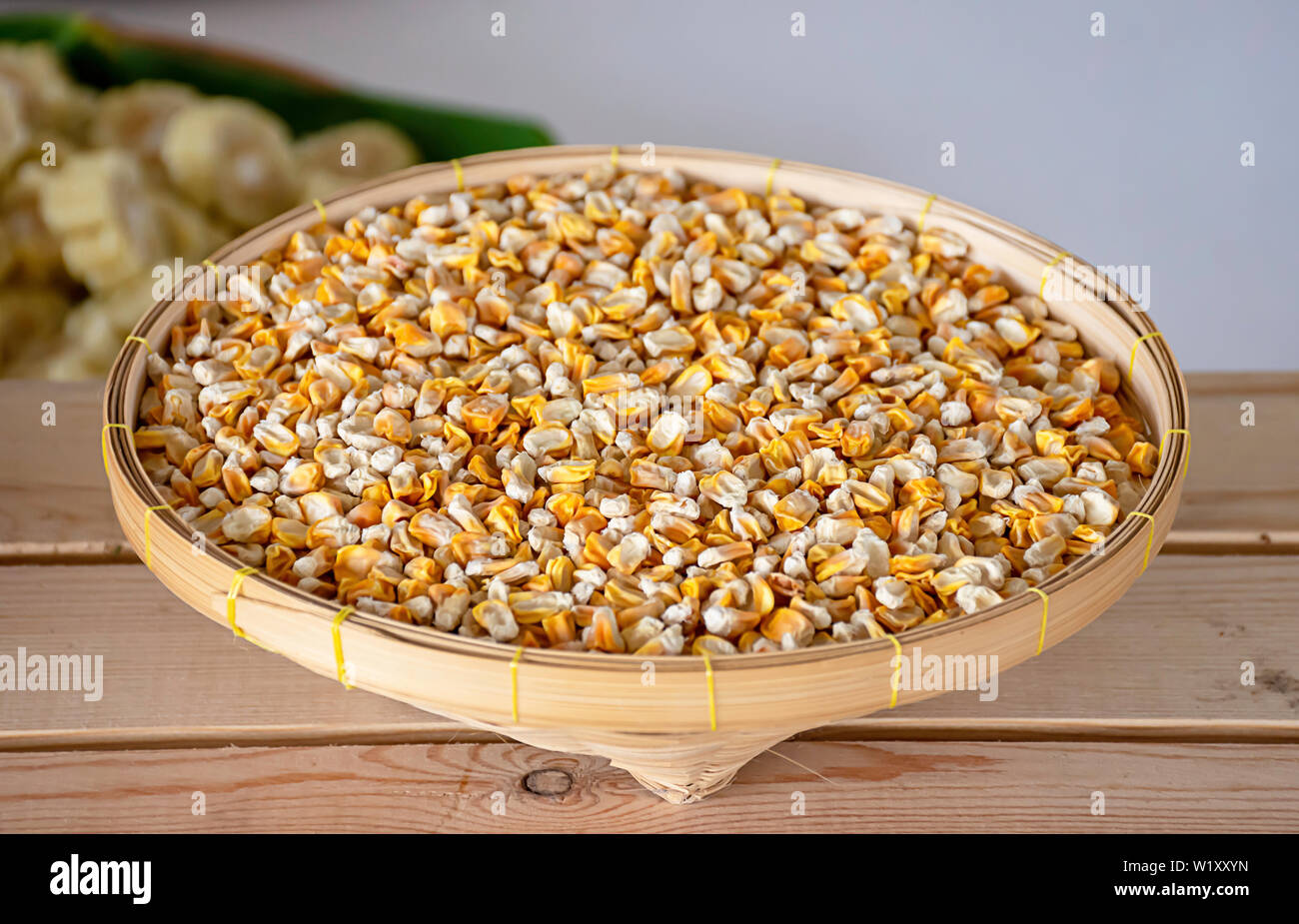 Baskets of maize hi-res stock photography and images - Alamy