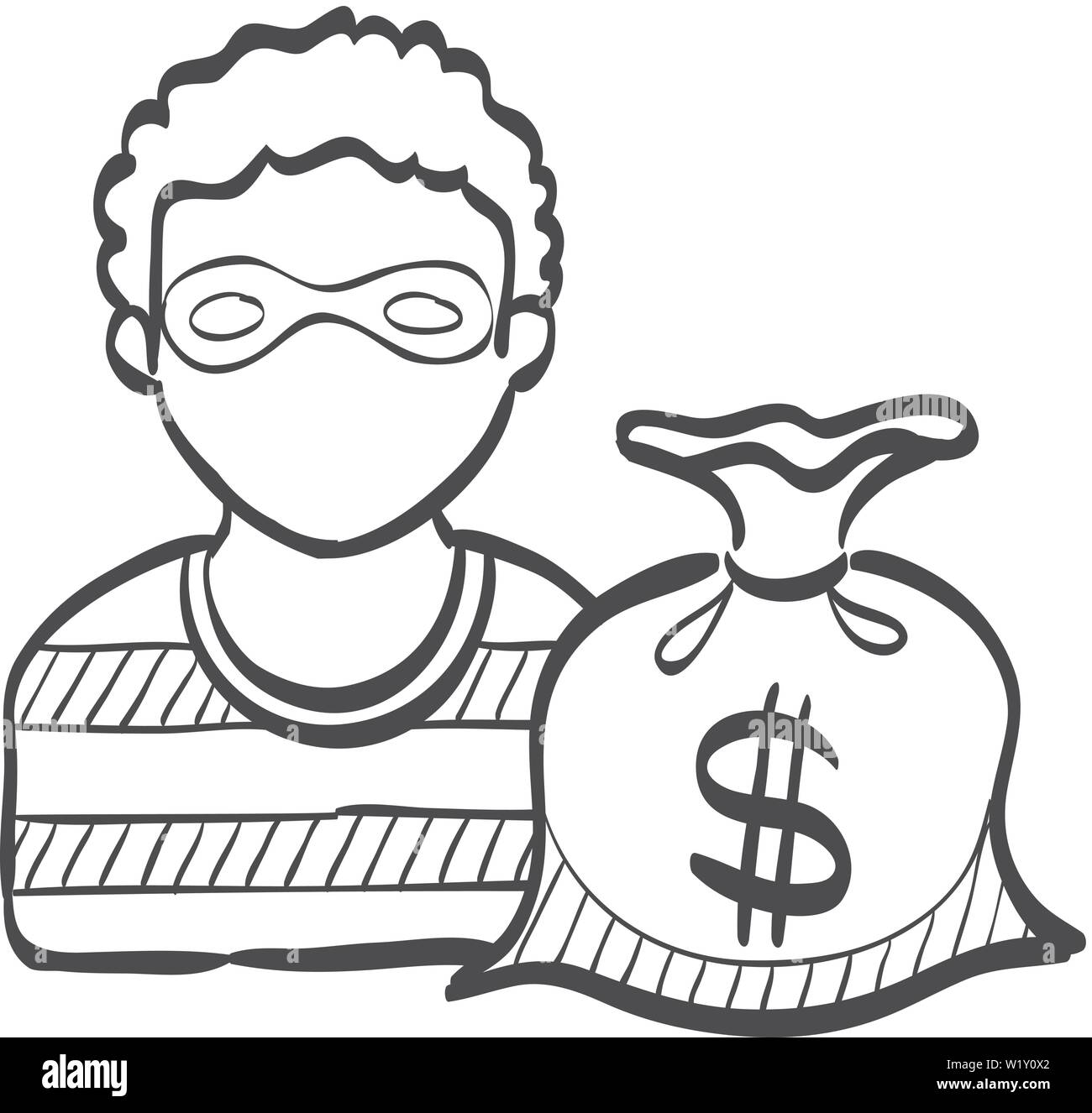 People Stealing Money