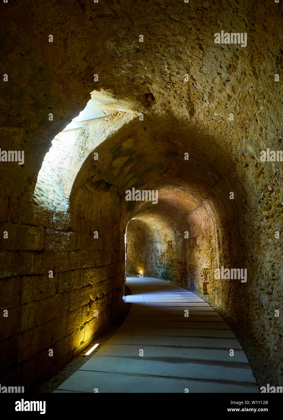Gallery of the roman theatre hi-res stock photography and images - Alamy