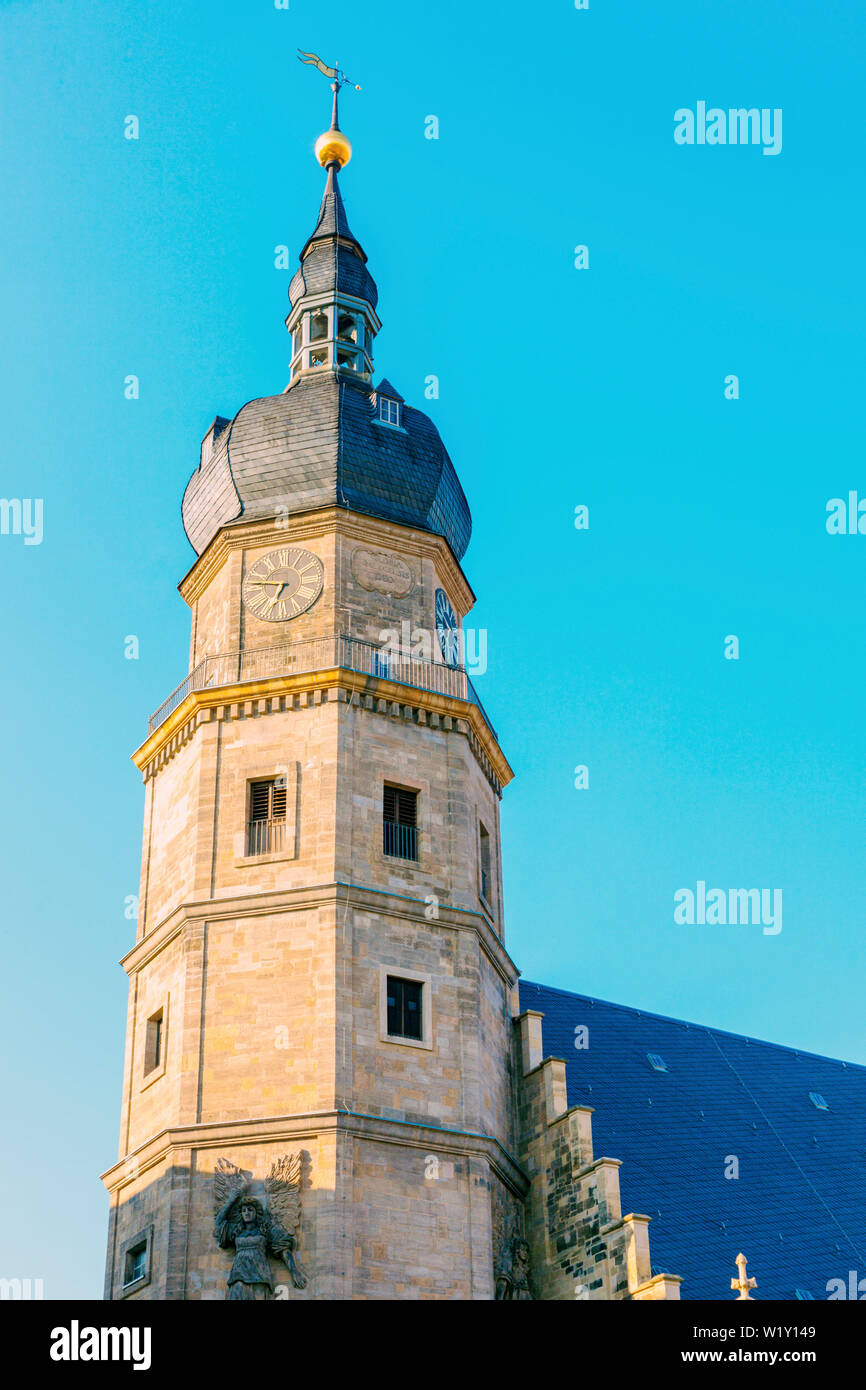 St. Bartholomew Church in Altenburg. Altenburg, Thuringia, Germany ...