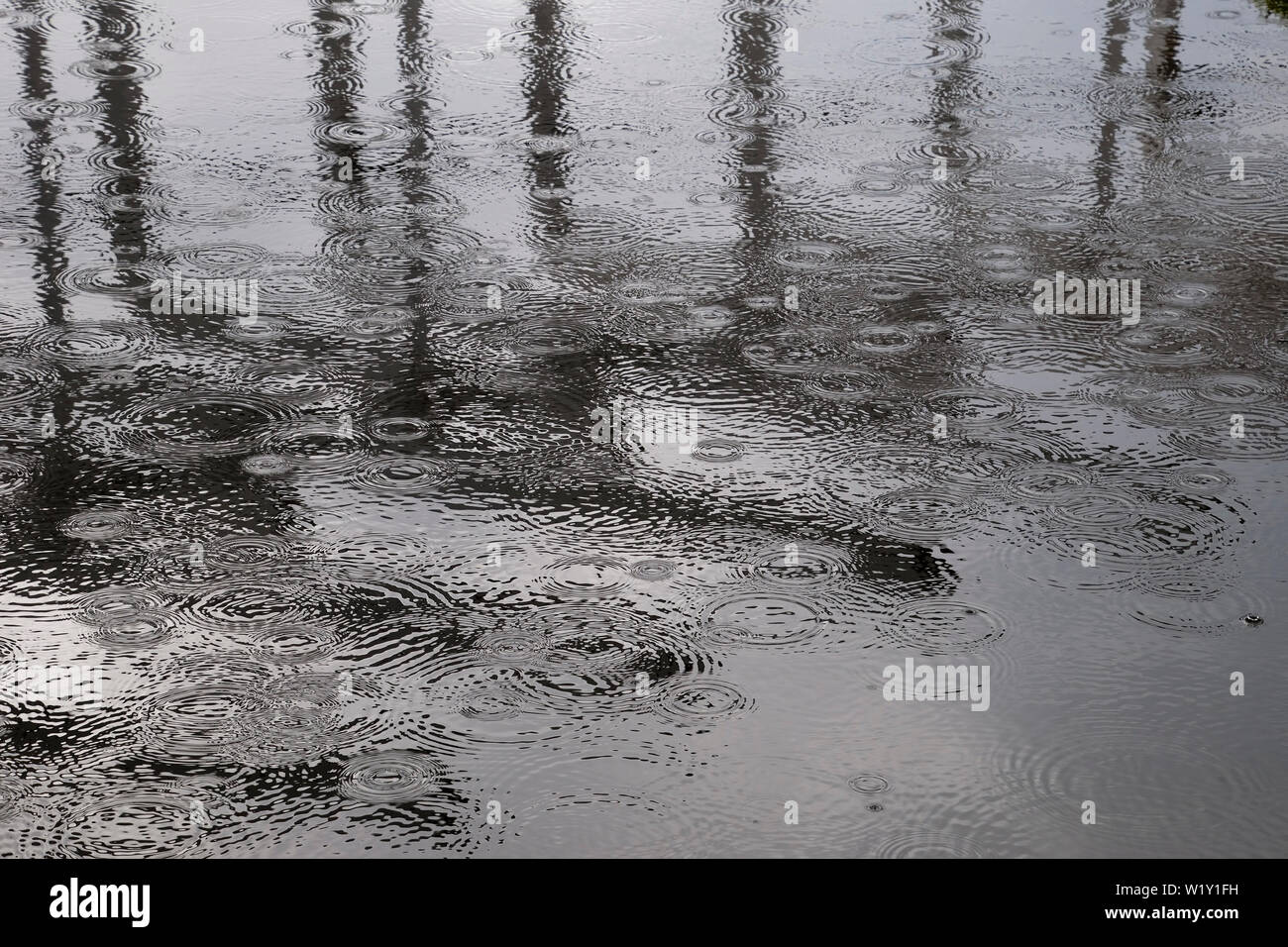 Pool circular ripples hi-res stock photography and images - Alamy