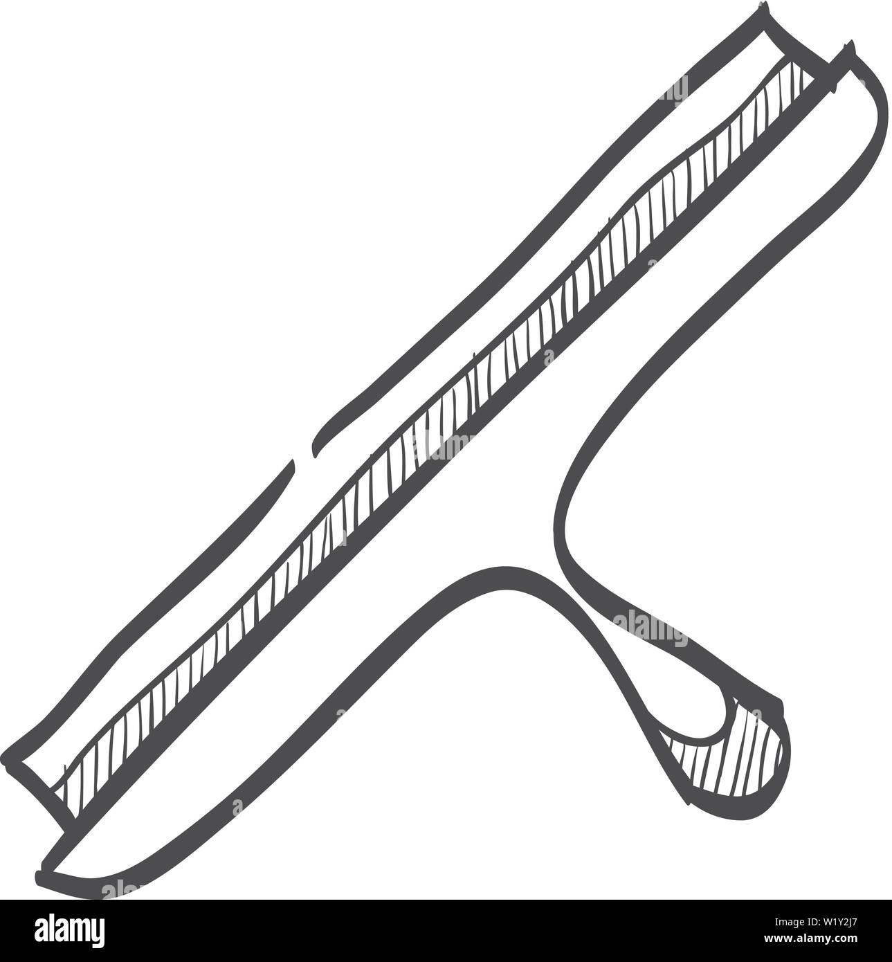 Car windscreen scraper Stock Vector Images - Alamy