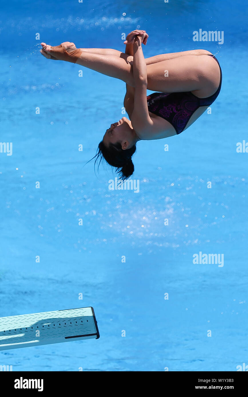 Womens 1m springboard final springboard final hi-res stock photography ...