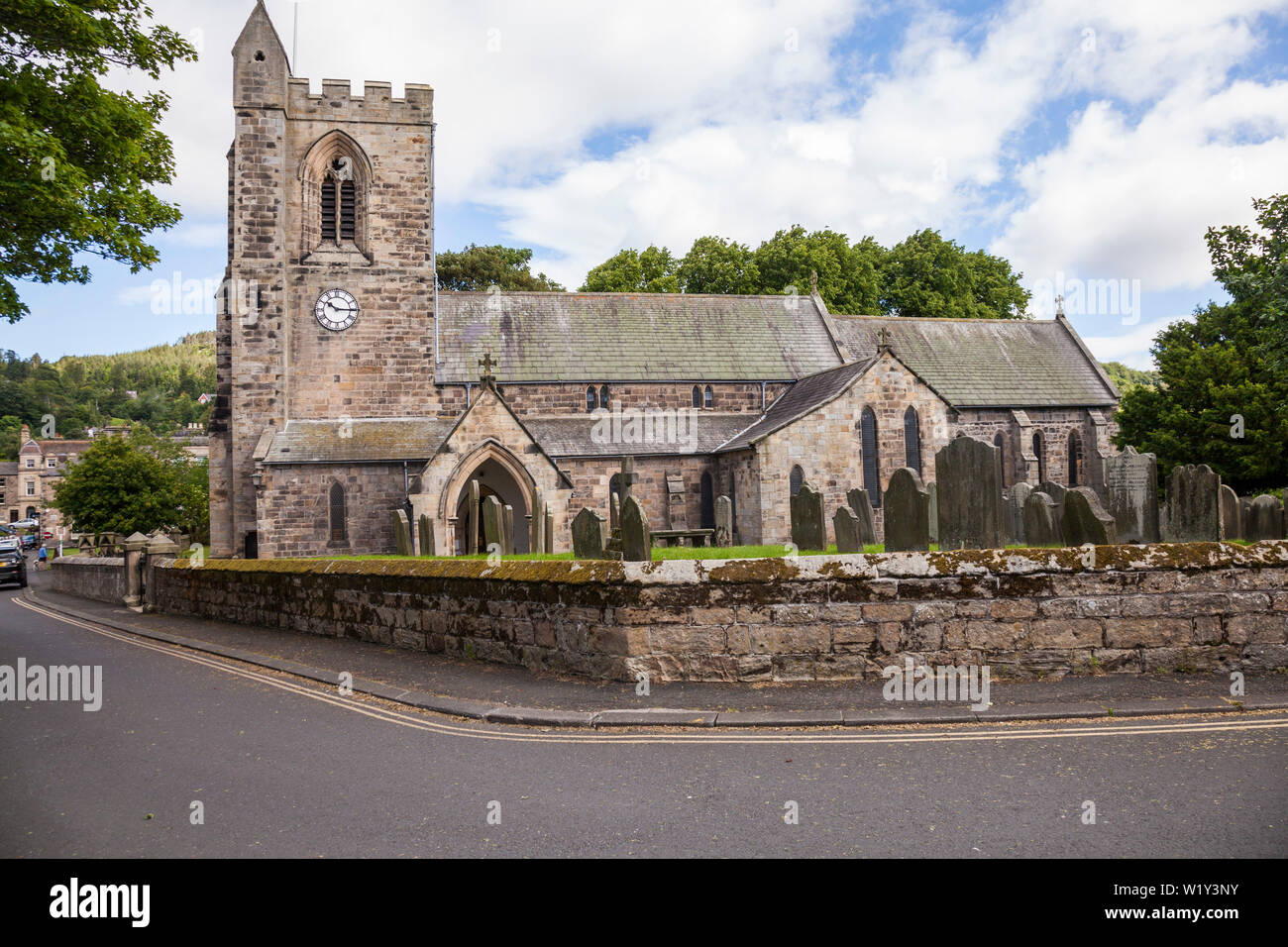 The United Reform Church in Rothbury,England,UK Stock Photo - Alamy