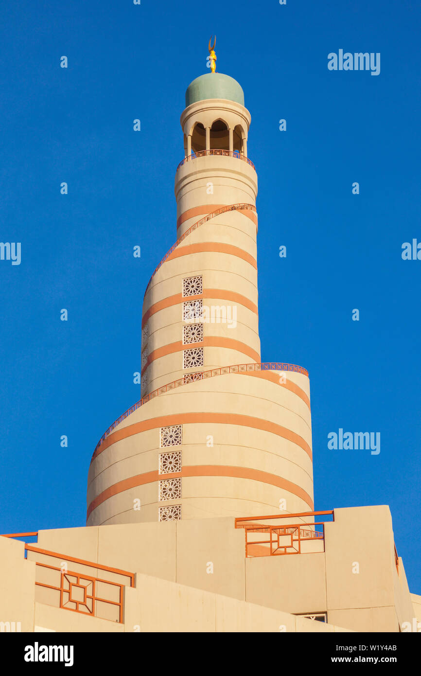 The Fanar Mosque in Doha. Doha, Ad-Dawhah, Qatar Stock Photo - Alamy