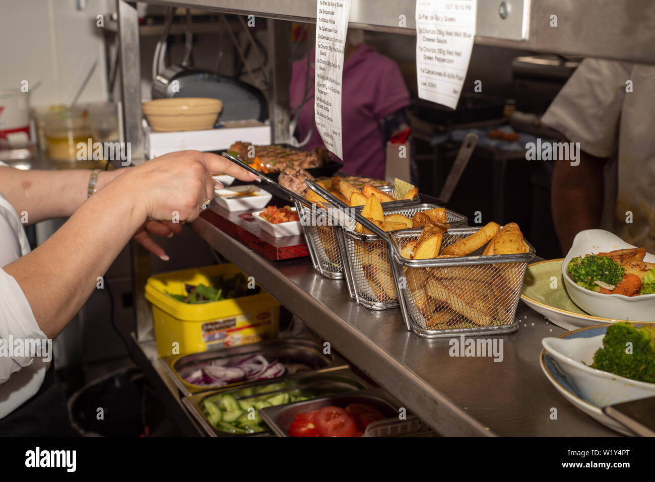 Hot waitress hi-res stock photography and images - Alamy
