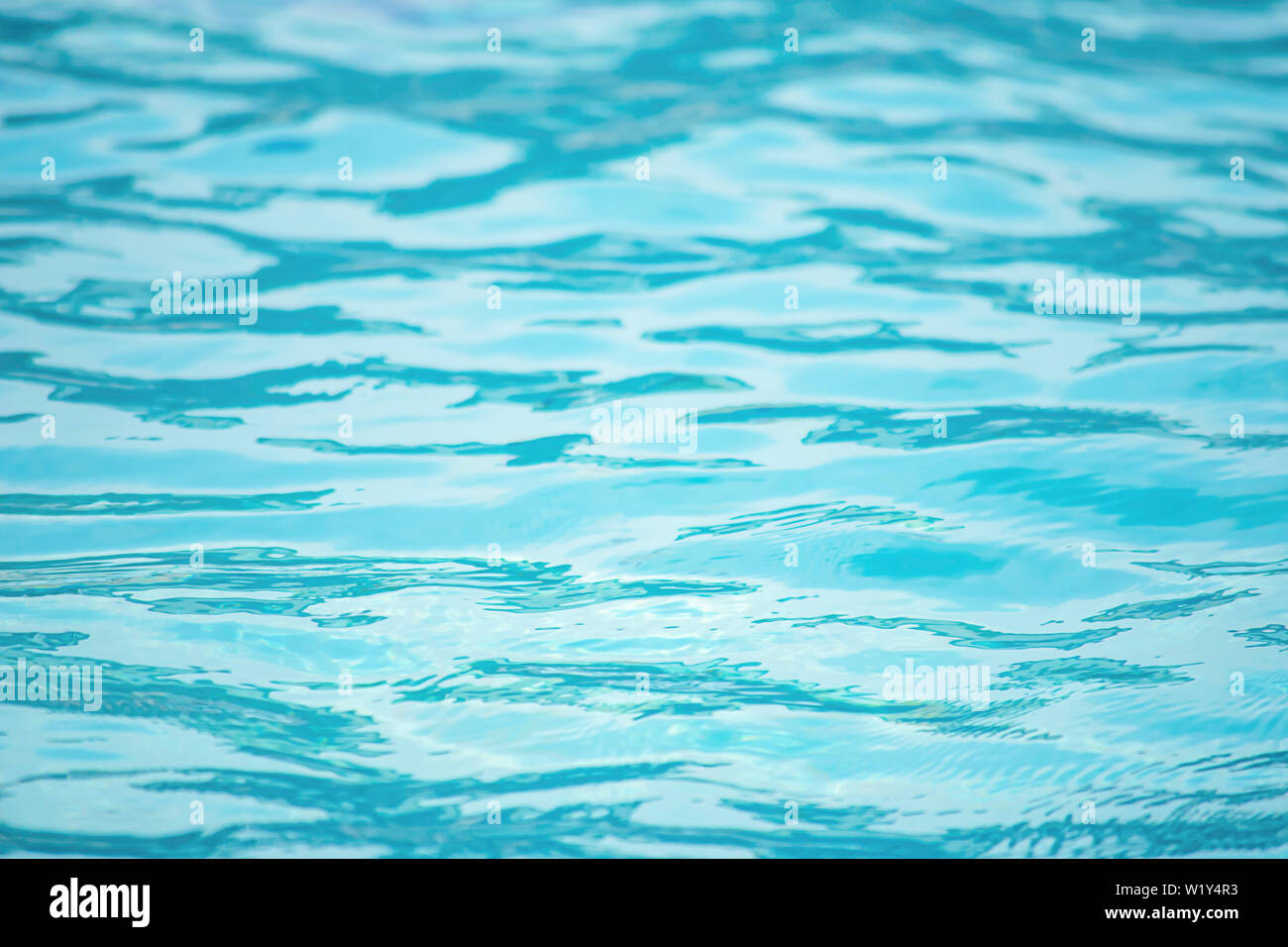 The blue water waves by wind and sunlight reflecting surface Stock ...