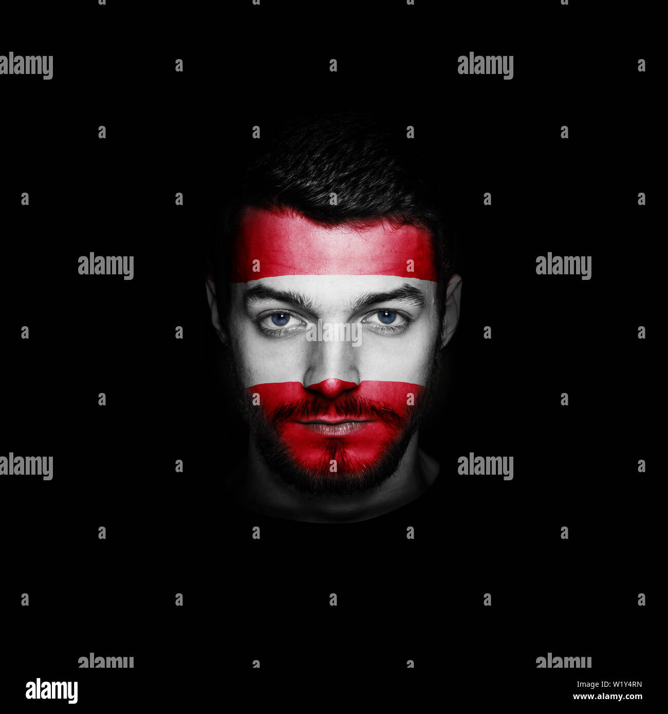 Expression of support human face hi-res stock photography and images ...