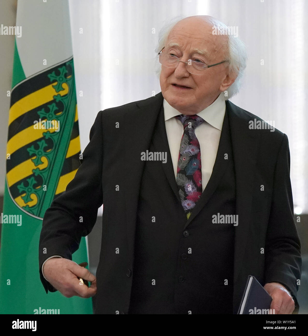 Irish president hi-res stock photography and images - Alamy