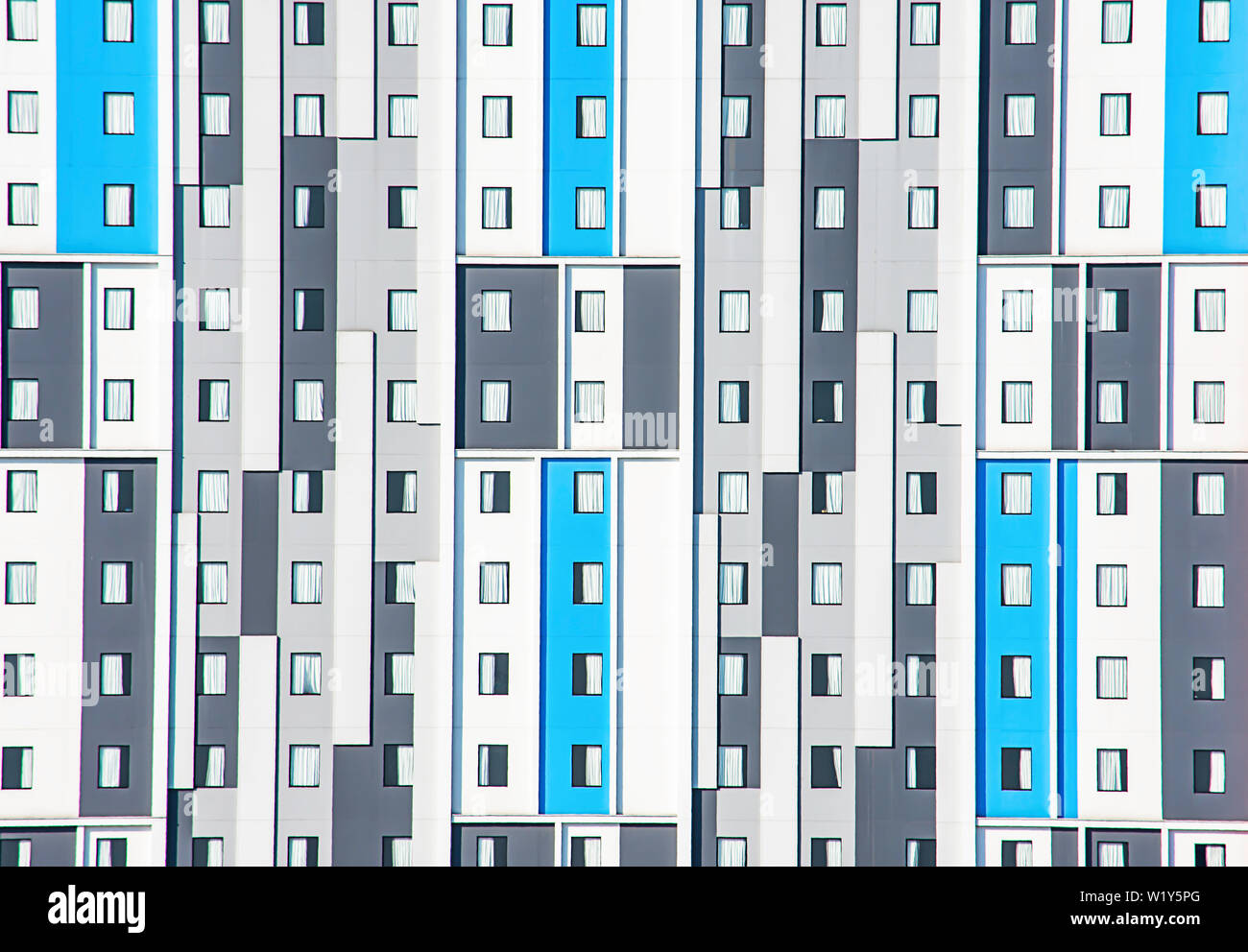 House with lots of windows hi-res stock photography and images - Alamy