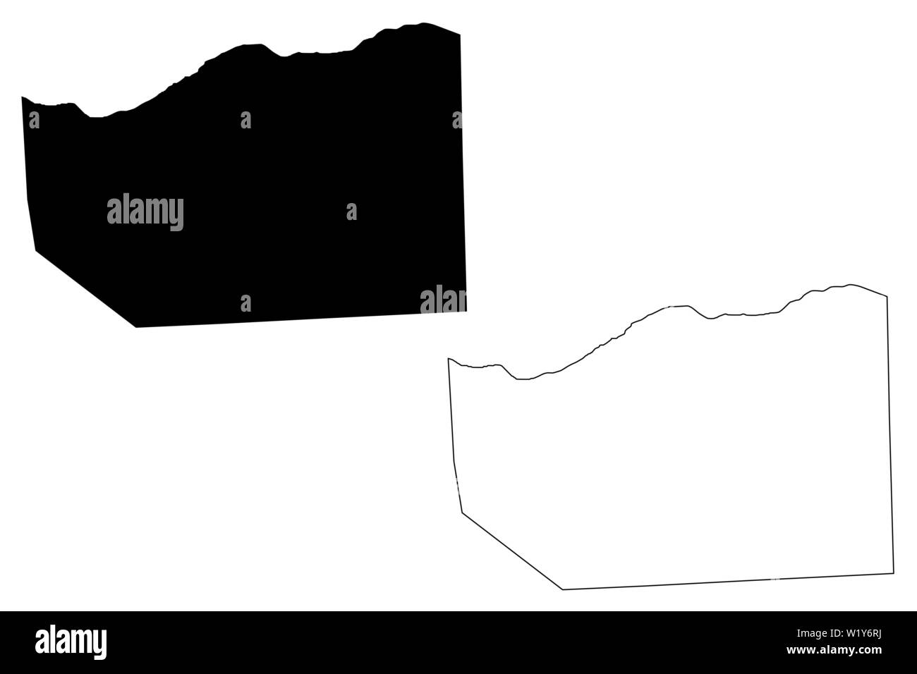 Horn of africa map Stock Vector Images - Alamy