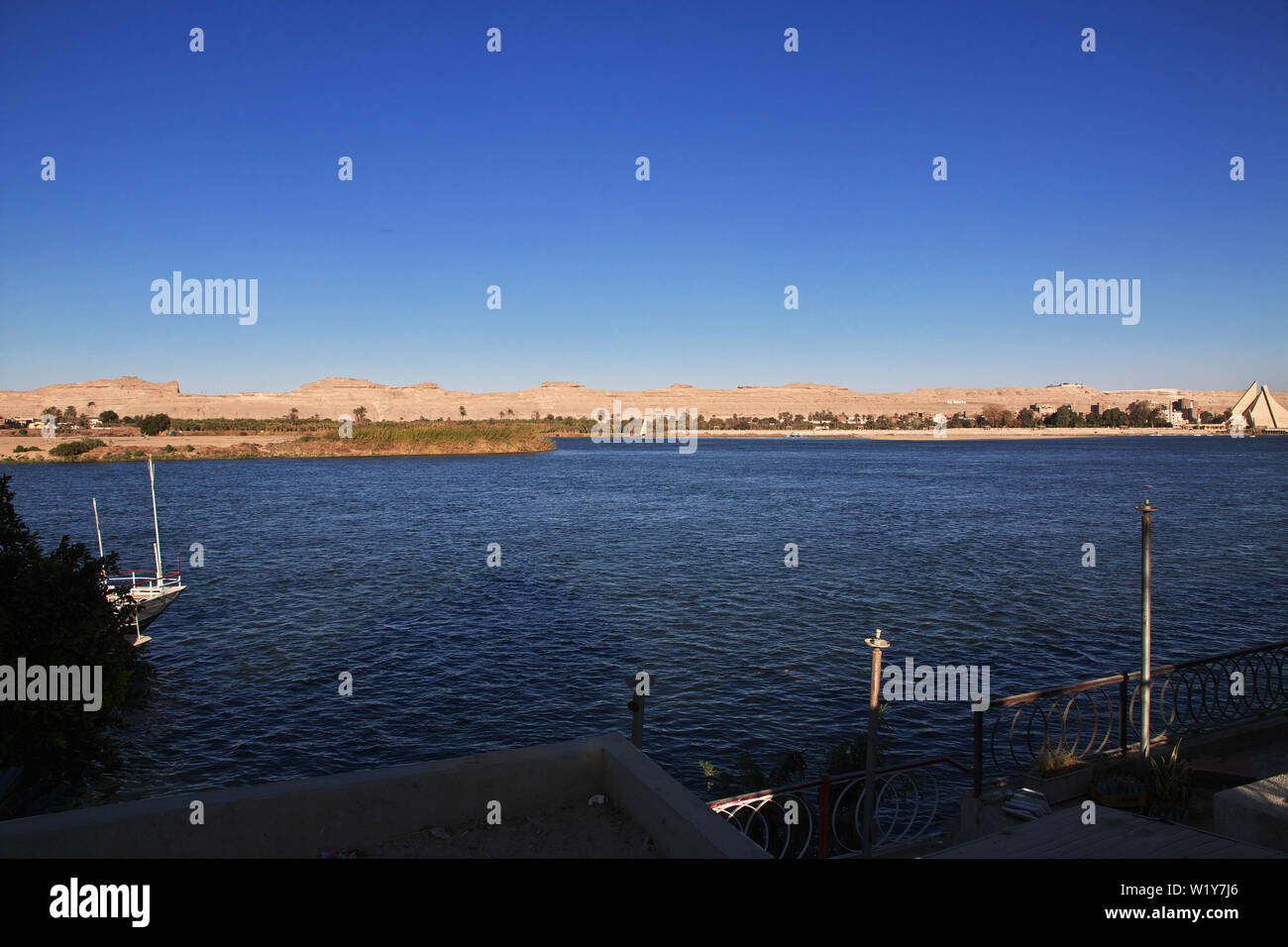 City of El Minya in the Sahara on the Nile, Egypt Stock Photo - Alamy