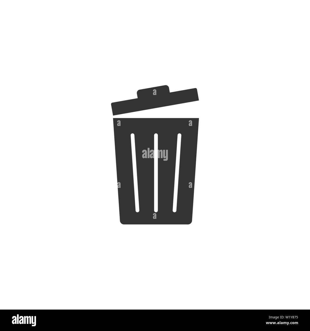 Vector Illustration Flat Design Cancel Delete Remove Icon Stock