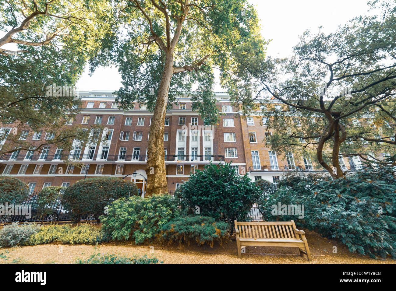 Bryanston Square Park in London Stock Photo - Alamy