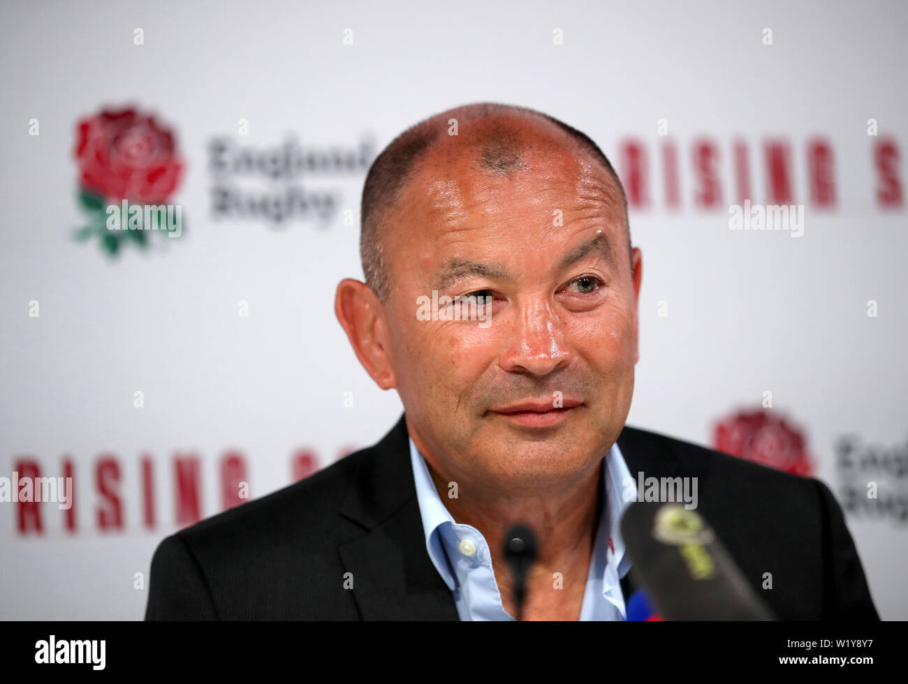 England Rugby Head Coach Eddie Jones during a press conference held at ...