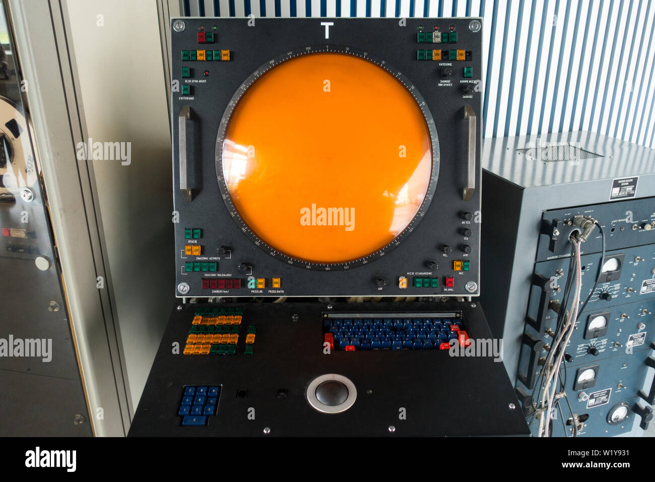 Old Dated Radar System, Krakow Museum, Poland, Europe Stock Photo - Alamy