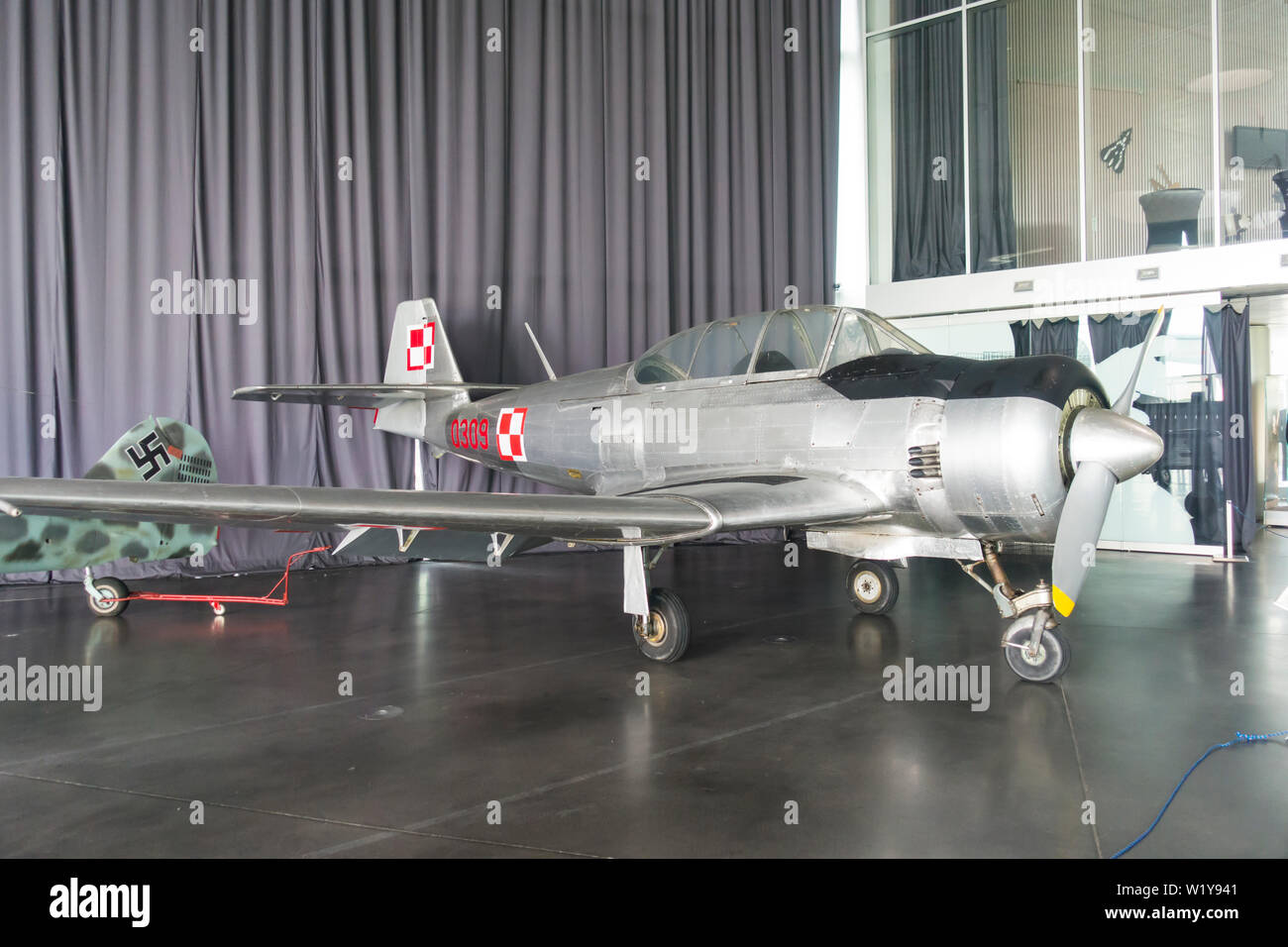 Polish Airforce PZL-Mielec TS-8 Bies Trainer Aircraft, Krakow Aviation ...
