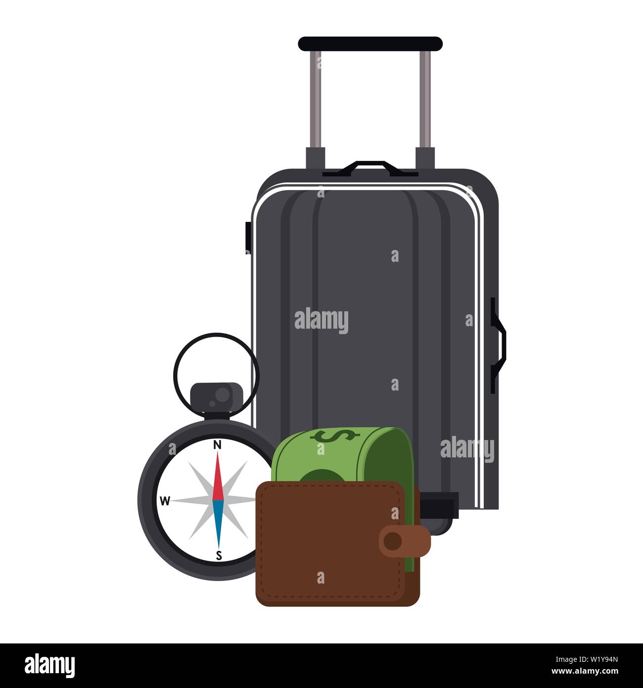 Luggage cartoons Cut Out Stock Images & Pictures - Alamy