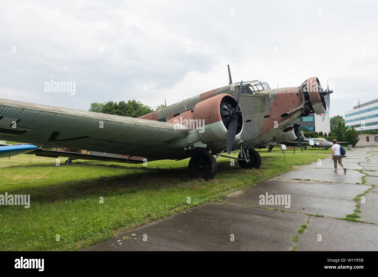 Junkers JU 52/3m German Military Aircraft 1931-1952 at the Polish ...