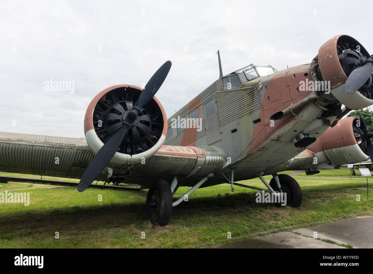 Junkers JU 52/3m German Military Aircraft 1931-1952 at the Polish ...